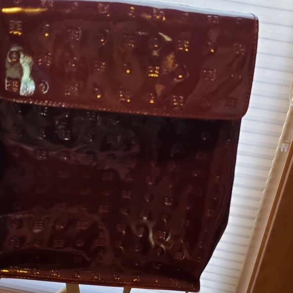 Arcadia | Bags | Arcadia Italian Leather Backpack Bag Beautiful Patten ...